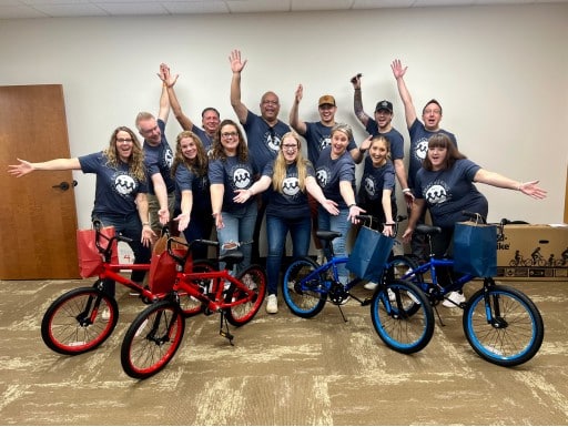 FMT Solutions Build-A-Bike® Event in Arlington, TX