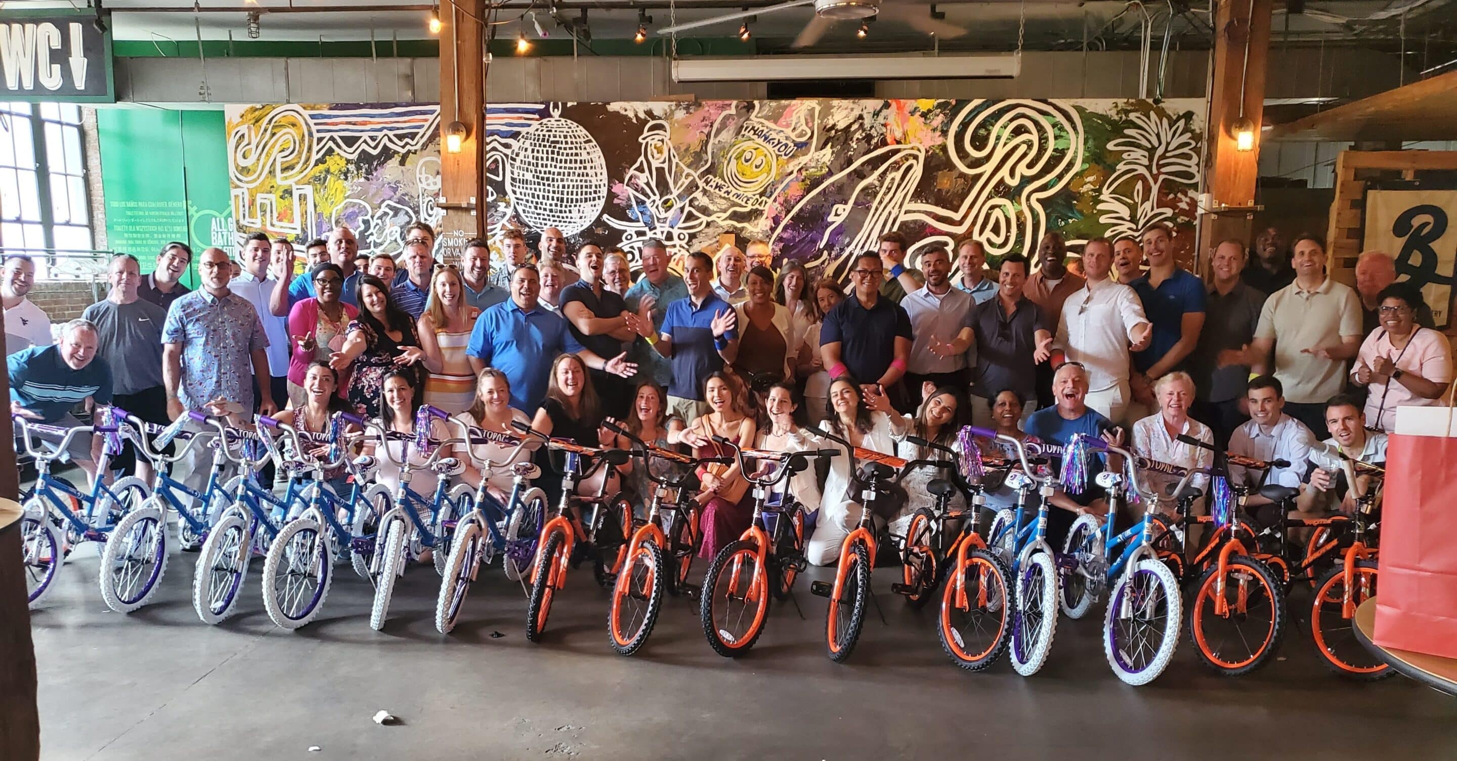 Allianz Travel Insurance Build-A-Bike® Team Event in Brooklyn, NY