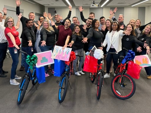 Gilead Sciences Build-A-Bike® Event Near San Francisco, CA