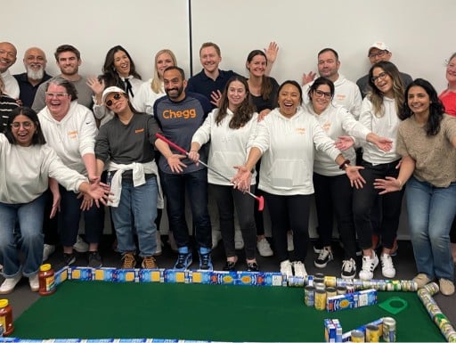 Chegg Inc. Employees Unite for Ace Race® Event Near San Jose, California