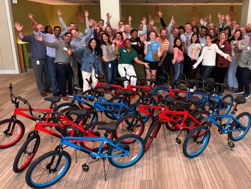 Fidelity Employees Unite for Build-A-Bike® Event in Durham, North Carolina