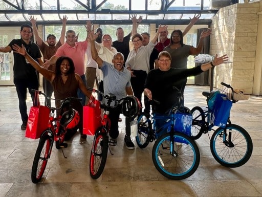 TrachMar Build-A-Bike® Event in Austin, TX