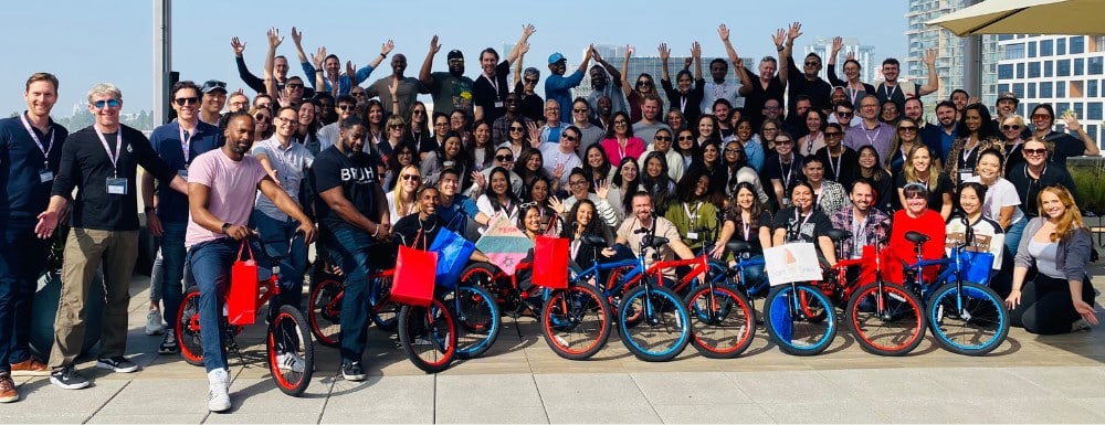 Netflix Build-A-Bike® Event in Los Angeles, CA