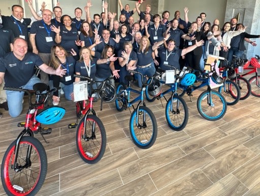 Vopak Build-A-Bike® Event in Houston, Texas