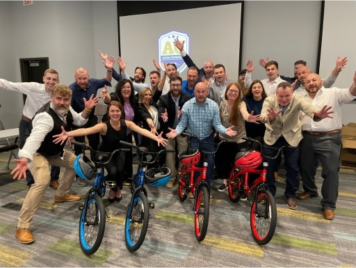 Azuria Water Solutions Build-A-Bike® Event in Chesterfield, MO