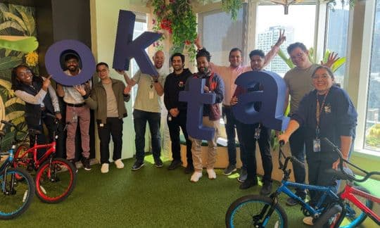 Okta Build-A-Bike® Team Building Event in San Francisco, CA