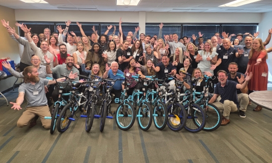 Tricor Build-A-Bike® Team Building Event in Washington, D.C.