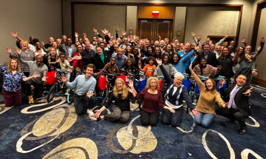 RATP Dev Build-A-Bike® Team Building Activity in Durham, NC
