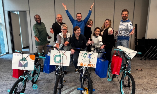 Build-A-Bike ® Team Building Activity