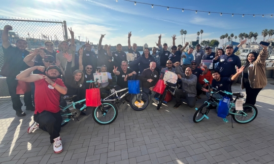 Harvey USA Build-A-Bike® Event in Redondo Beach, CA